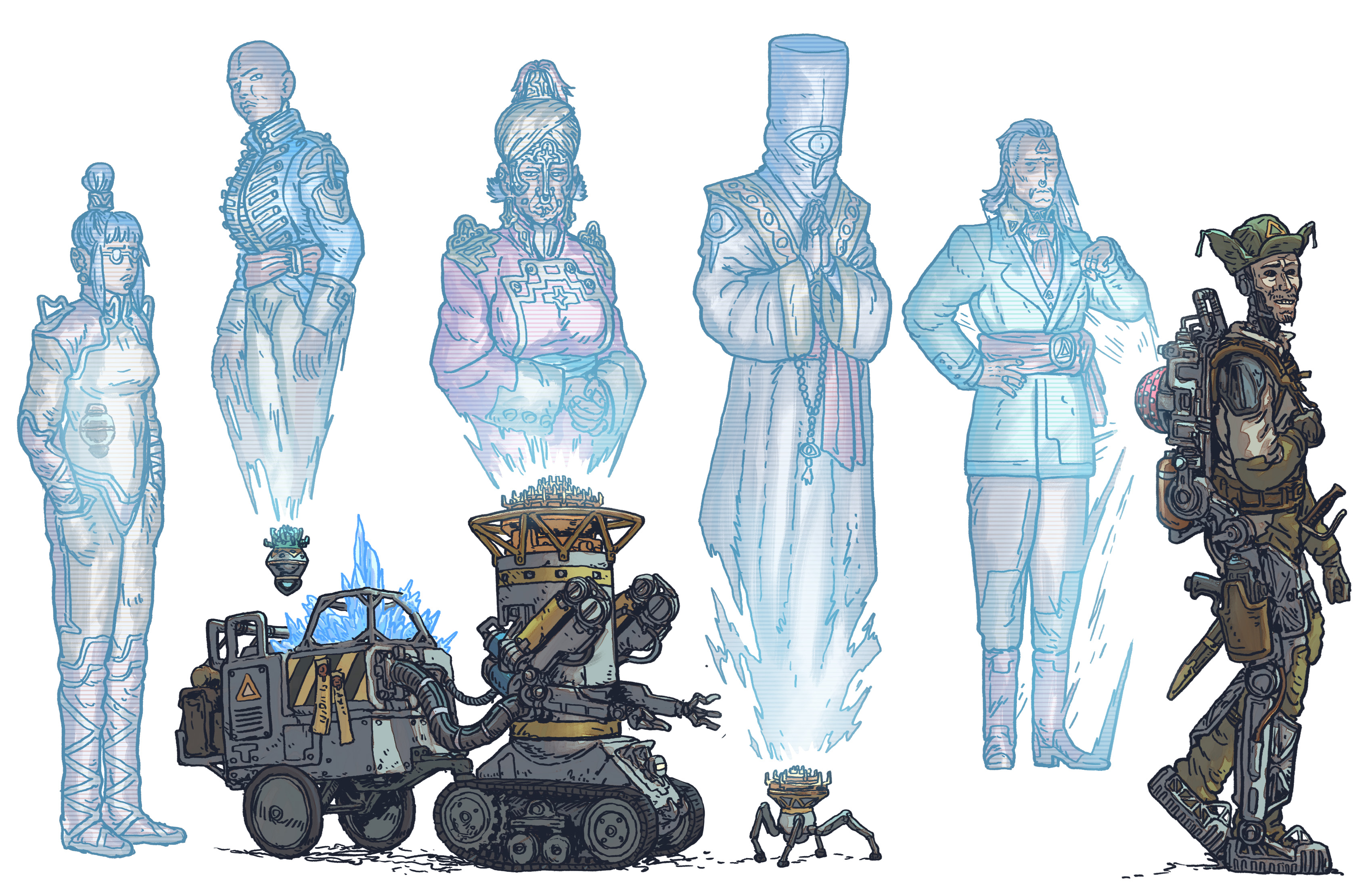 Beta 4 Art Preview - Inversion RPG by No One