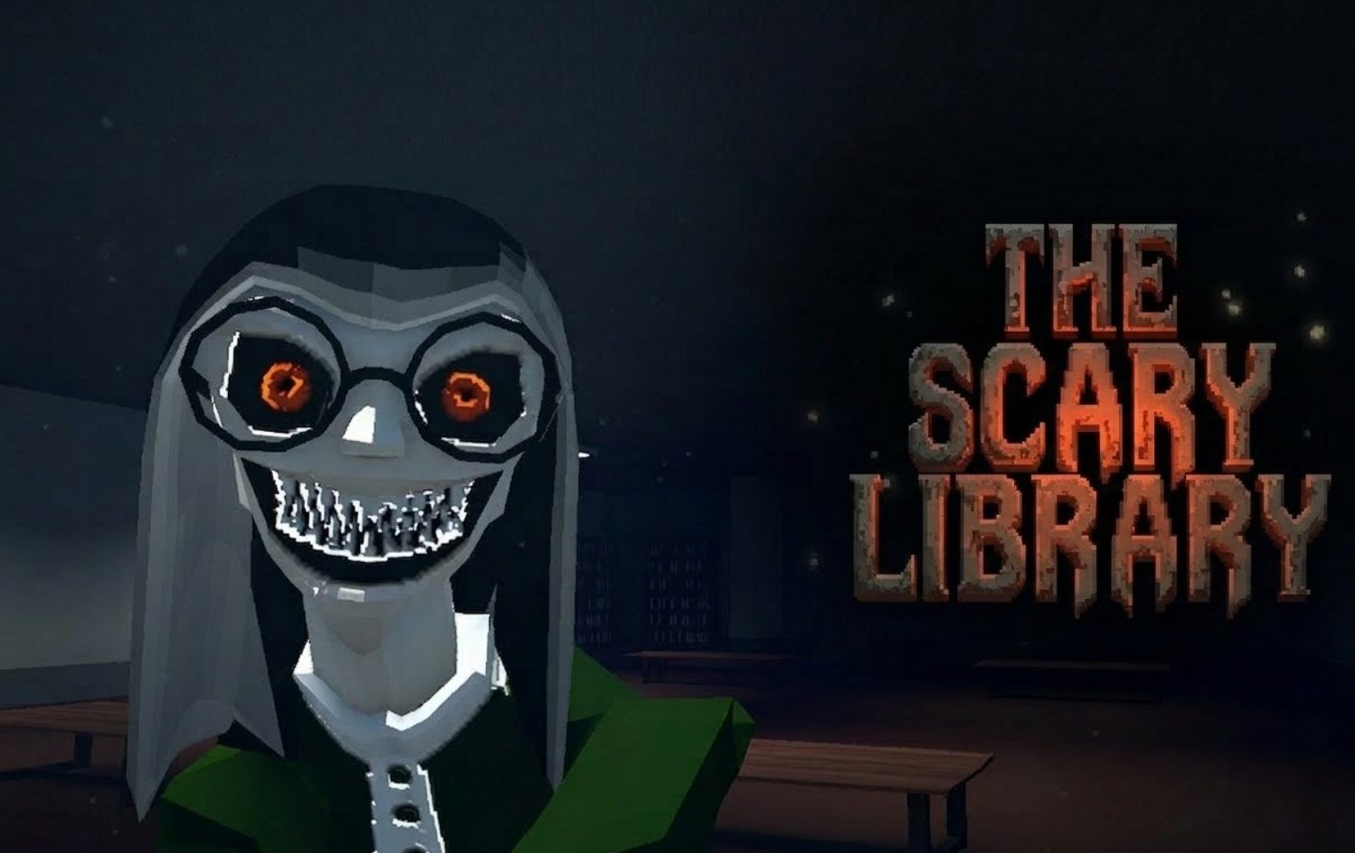 The Scary Library by trookish