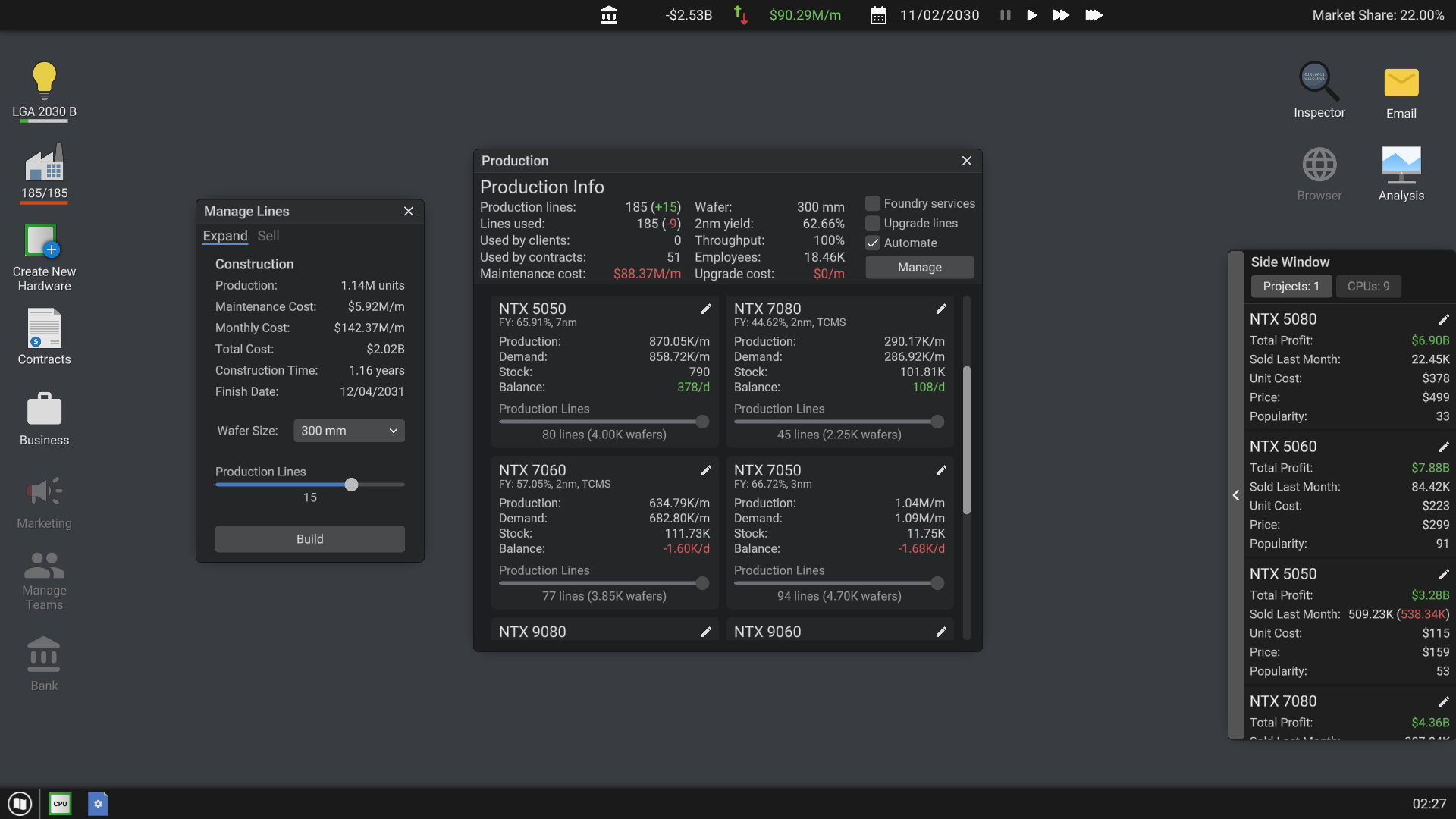 0.2.1 Released (Dark Mode) - Processor Tycoon by CoffeeHeaven