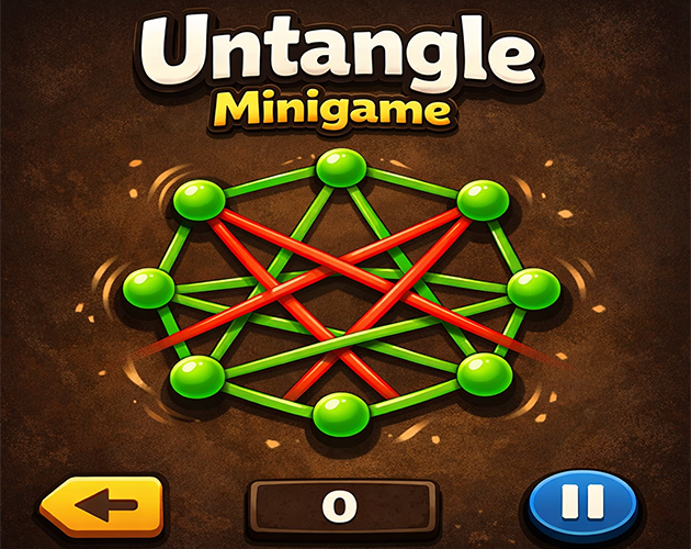 Untangle Minigame by Kenshiro2025