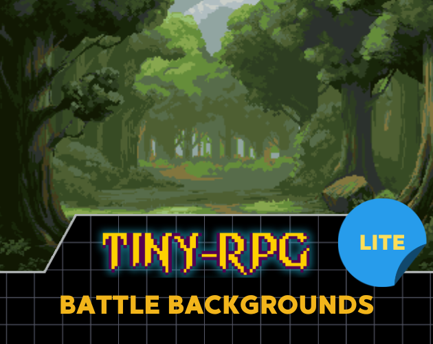 Green Forest Battle Background LITE by ansimuz