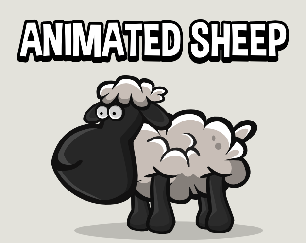 Animated sheep by Robert Brooks - gamedeveloperstudio.com
