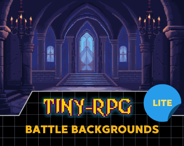Hall Battle Background LITE by ansimuz
