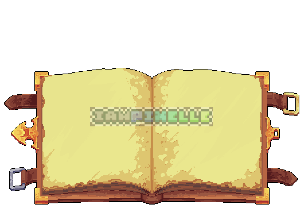 [Asset] UI Master - Book UI by Pixelle's Pixel Shop