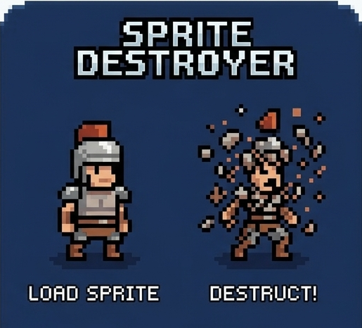Sprite Destroyer GIF animator by Jonasz O.