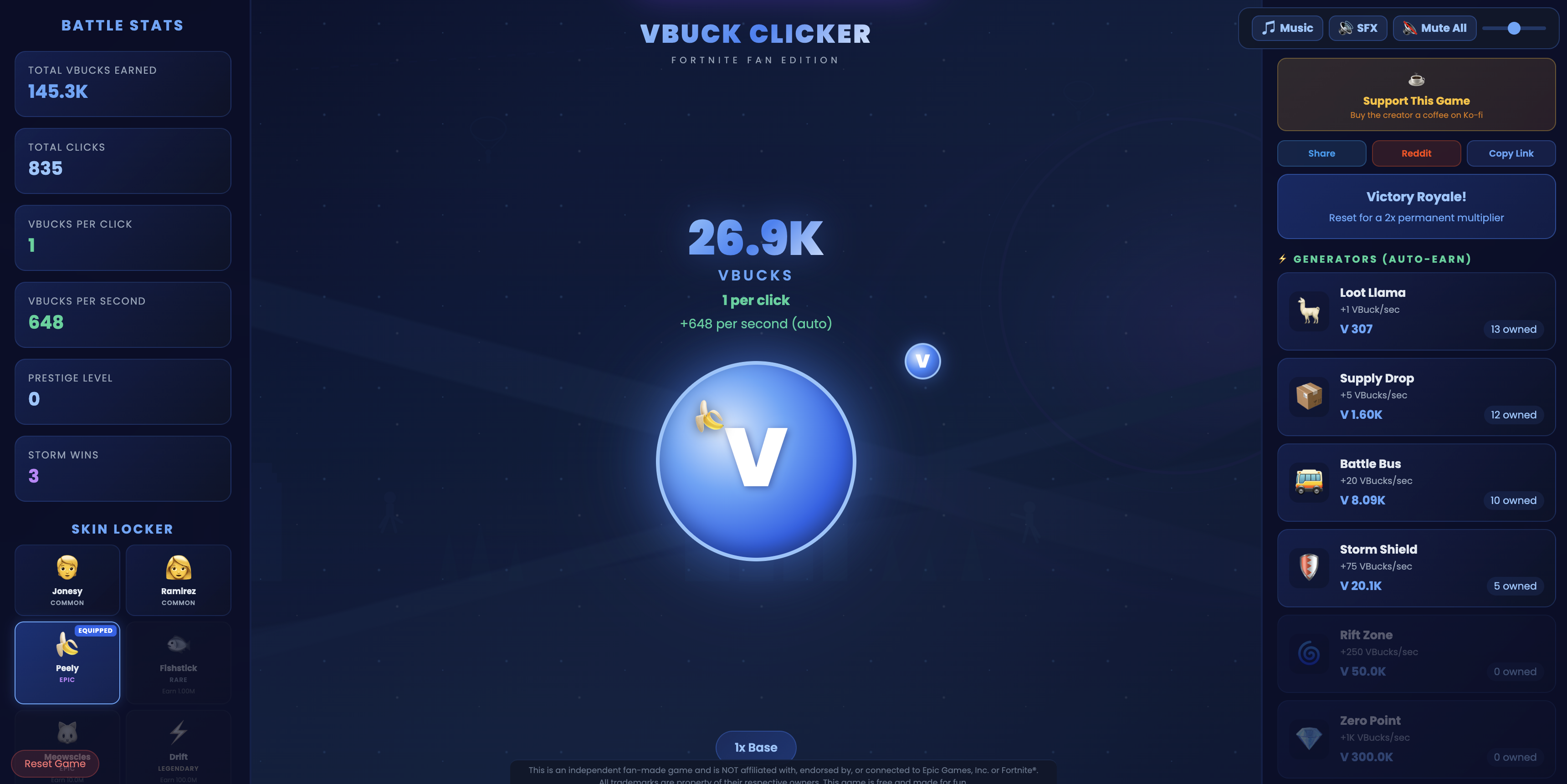 Fortnite Clicker by pwrlooter