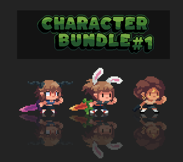 Dark Fantasy Characters Beart Bundle by maszakap - itch.io