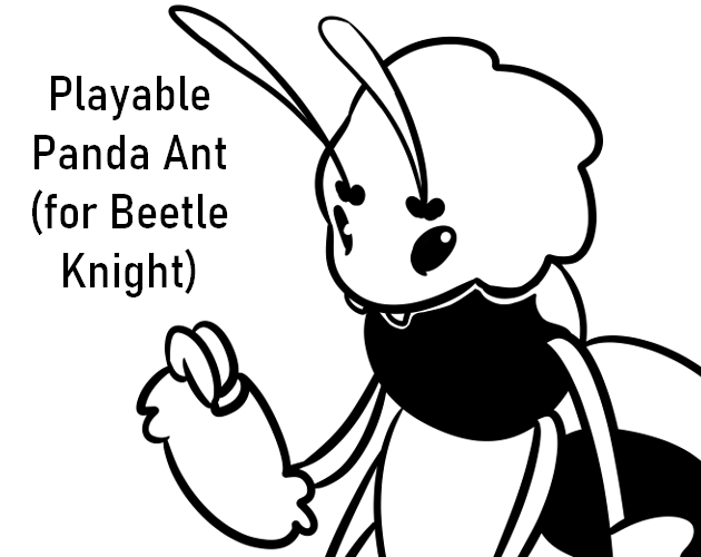 Panda Ant ~ Playable Species for Beetle Knight by Magikya Studios