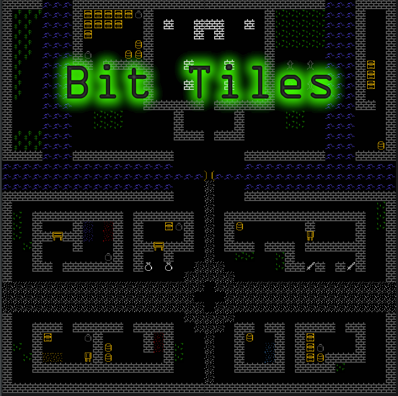 RPG Maker MV/MZ Bit Tileset by Razuth