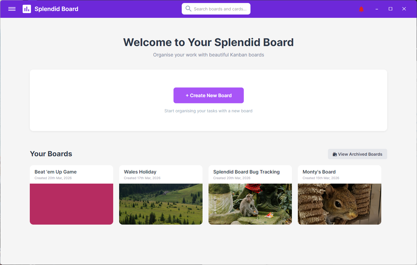 Added dark mode option, Card preset colours, and autosave - Splendid ...