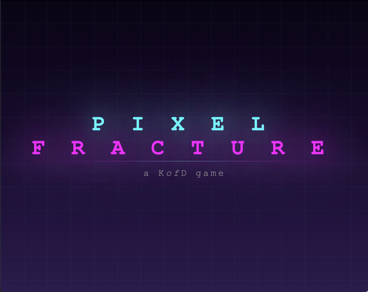 v0.6: Endless mode - Pixel Fracture by kofd