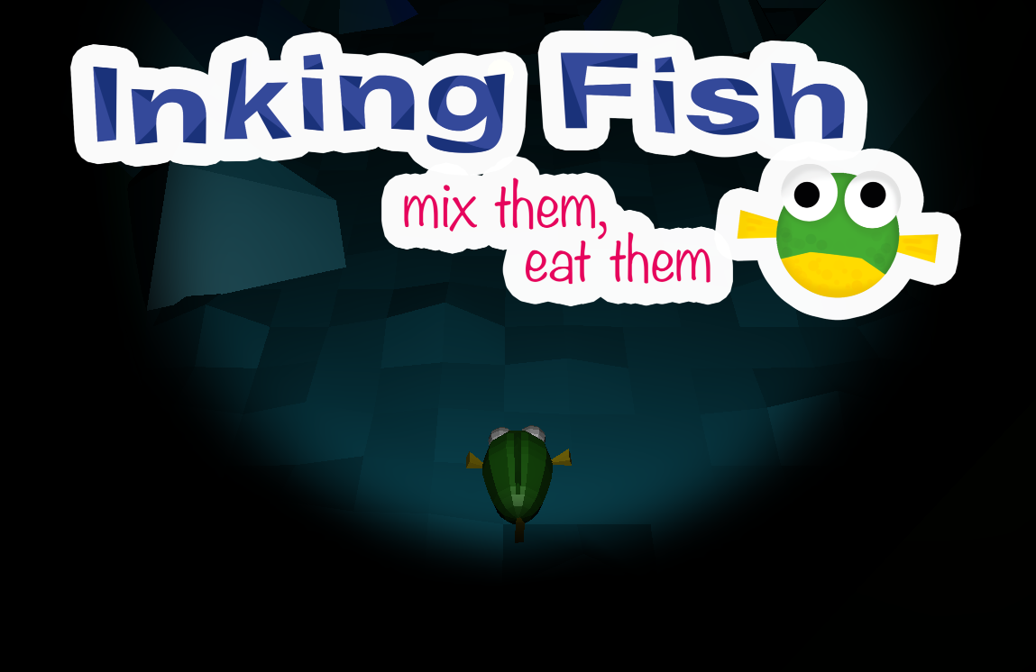 Inking Fish by Robert