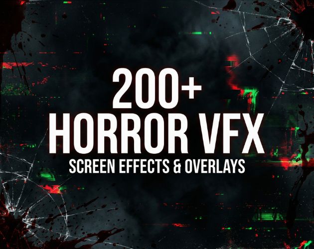 Horror VFX Pack – 200+ Screen Effects & Edge Overlays for Games by ...
