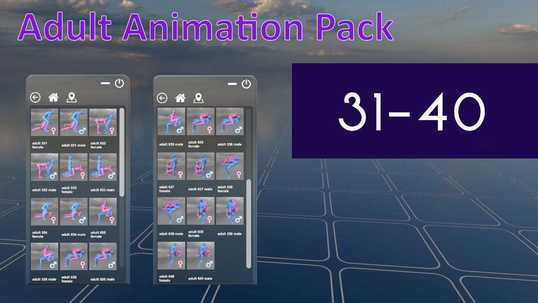 New Expansion Pack – Advanced Interaction Animations - E.V.E. by ...