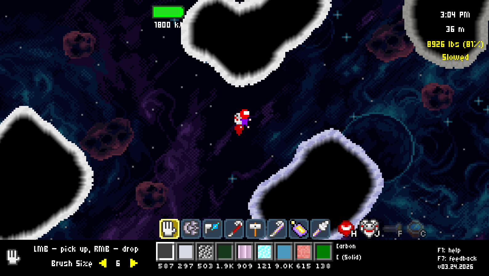 Space Biome is here!!! - Atomcraft by triplejumpgames