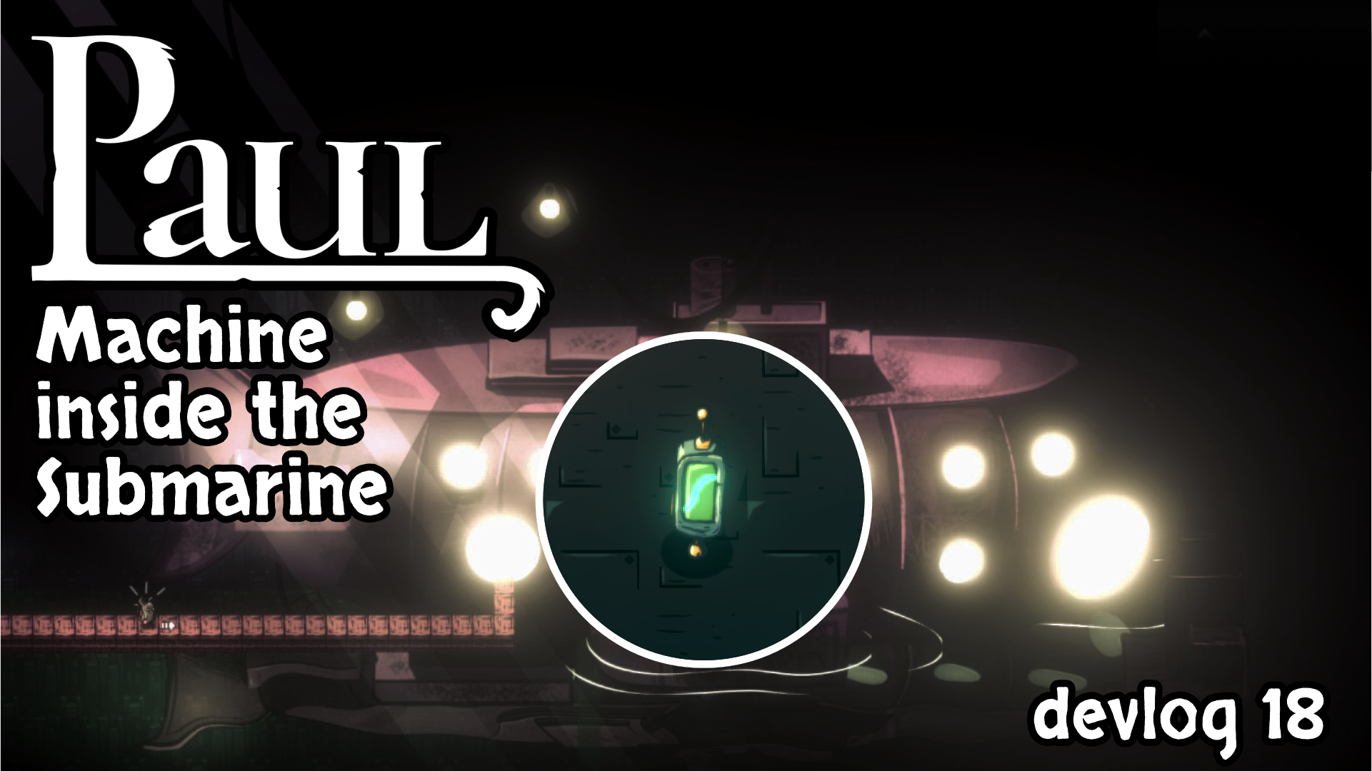 Machine inside the Submarine - Paul by Black Pants Studio