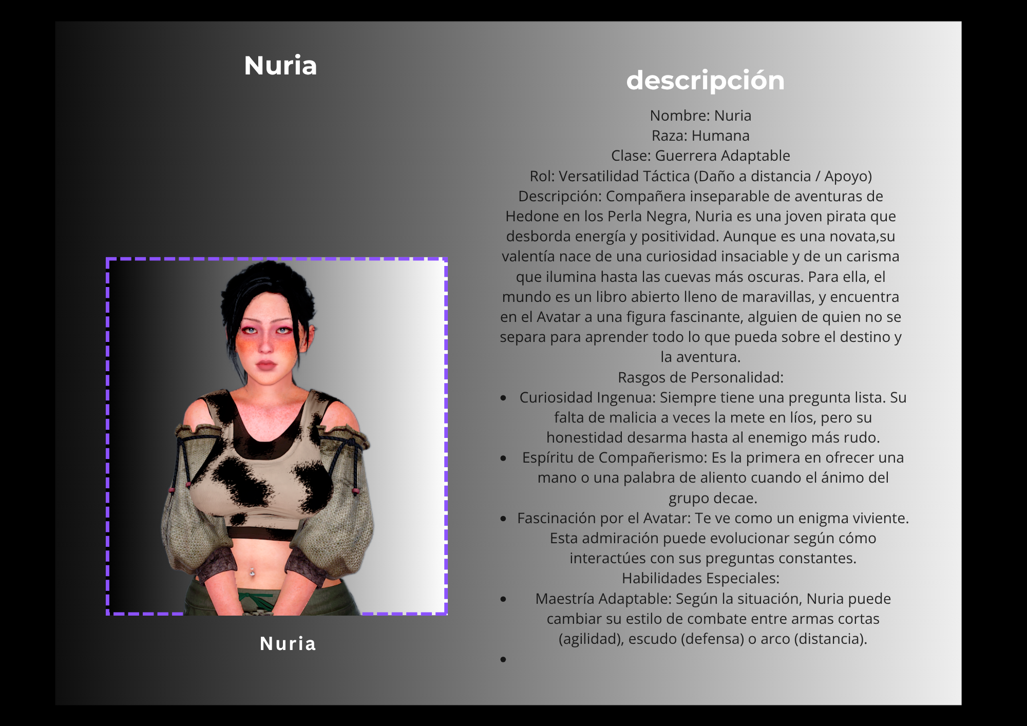 Ficha de personaje (Character Guide) - AETERNUM v2.3 (NSFW) Español ...