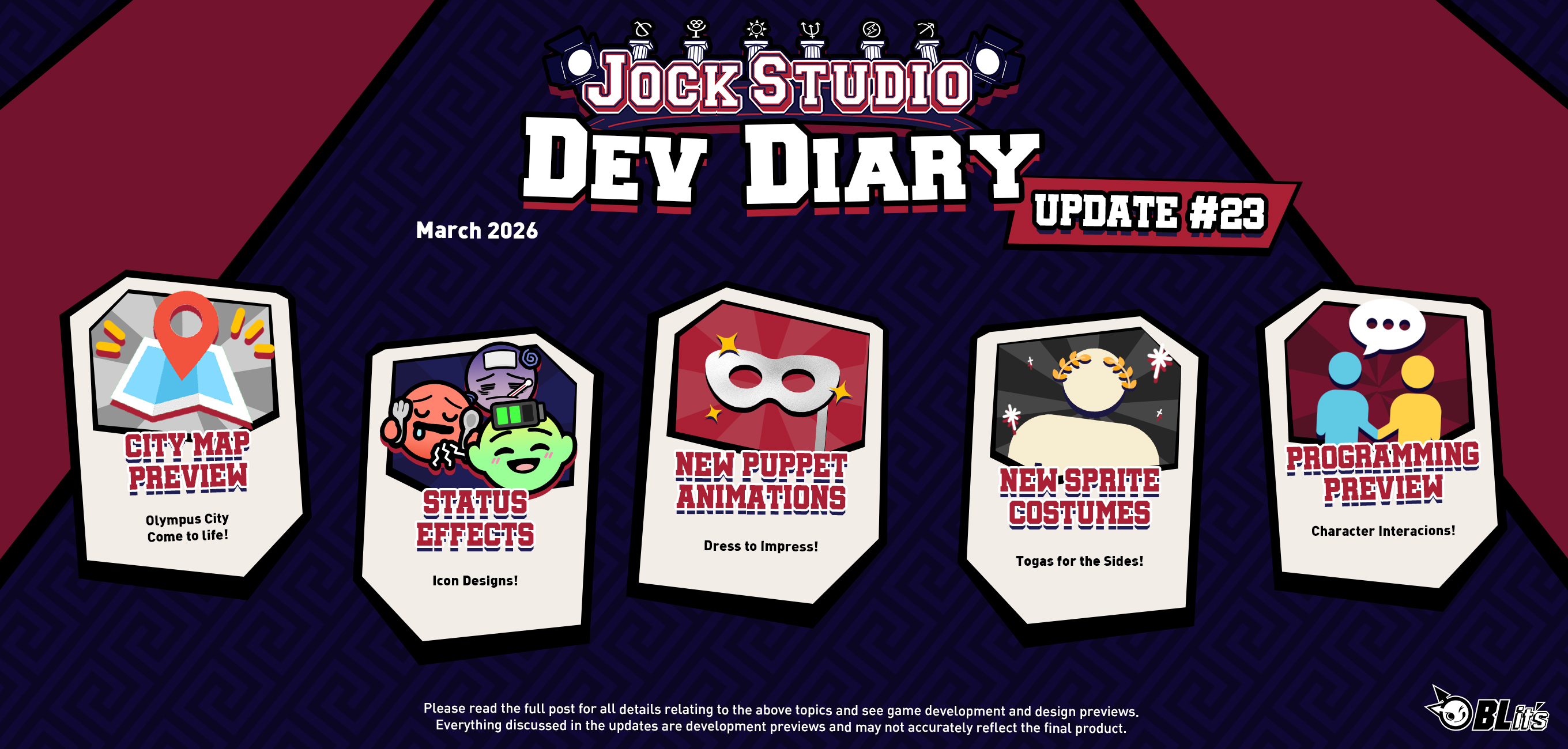 Jock Studio Development Update #23 - Jock Studio Demo by BLits Games