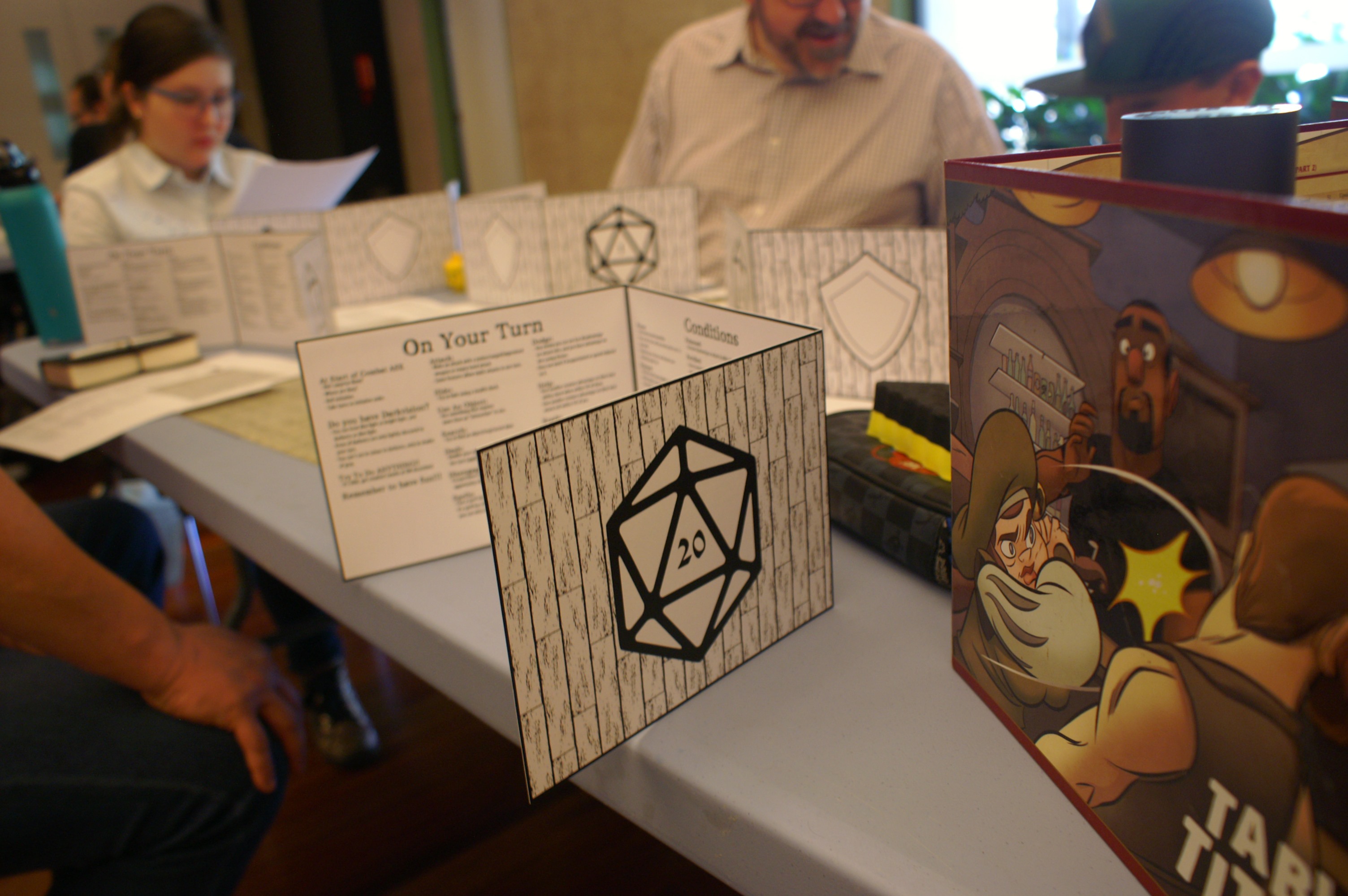 The 5E Player Screen - Free PDF by ShaunSunday