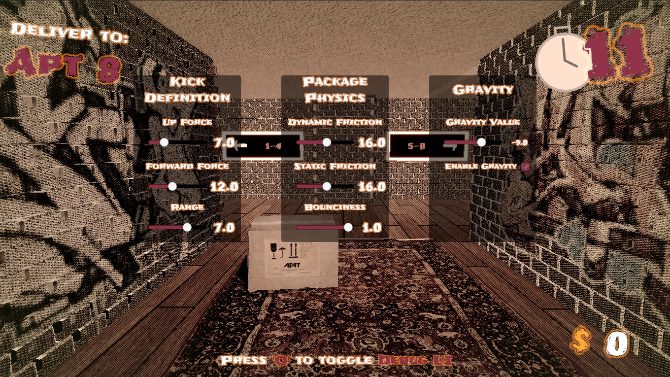 Delivered - Debug UI - Handle with rage by evengy