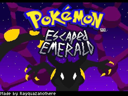 Pokemon Escaped Emerald by Rayquazanothere