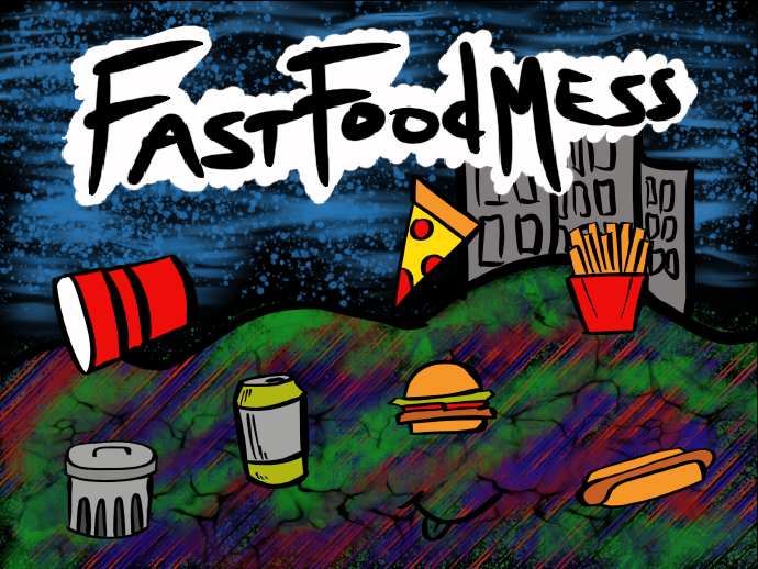 Fast Food Mess by webthingee