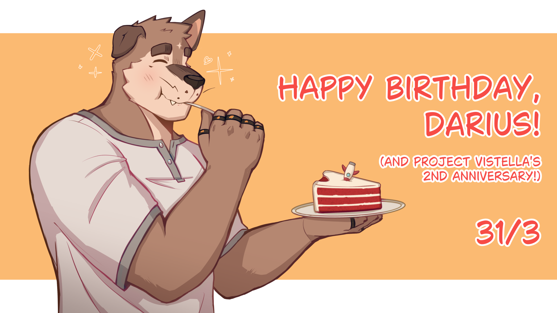 Happy 2nd anniversary! And happy birthday, Darius! - Vistella: The ...