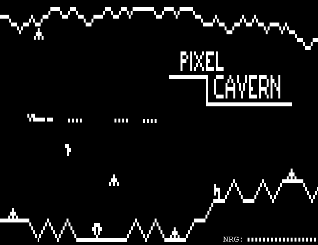 Pixel Cavern by preussie