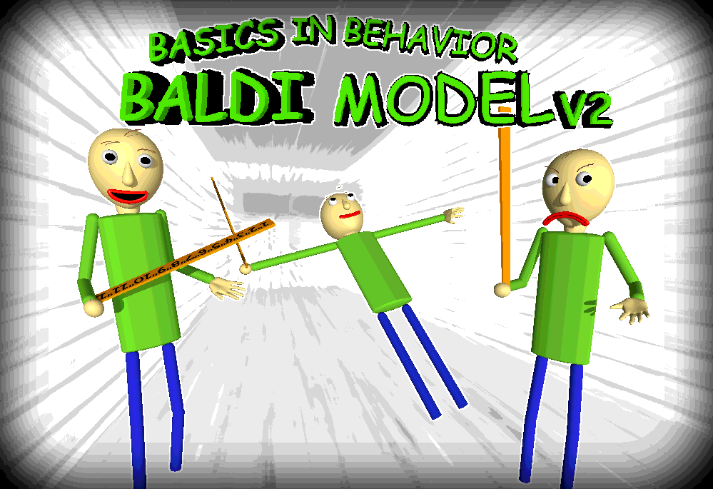 Basics in behavior Baldi model V2 by HaDerpo