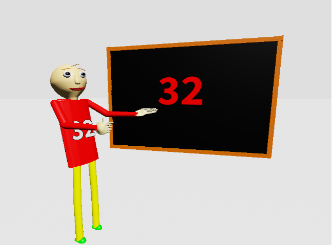 32 (Baldi's Basics Number Slop Mod) by Thomas-boi69