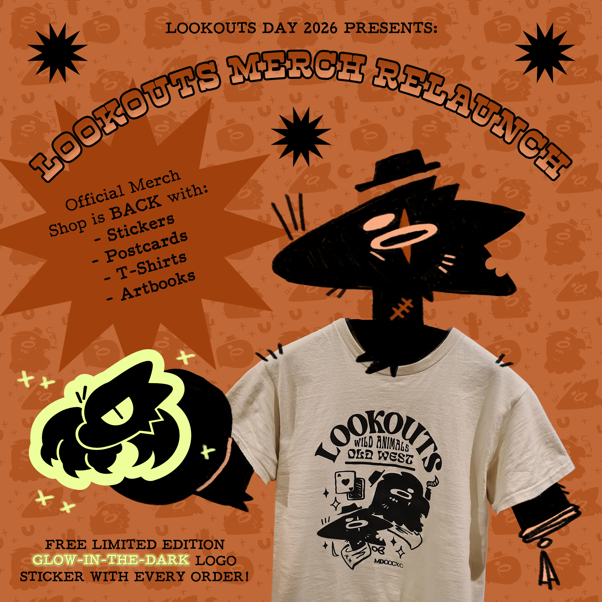 Lookouts' 4th Anniversary! Merch shop reopen, patch coming soon ...