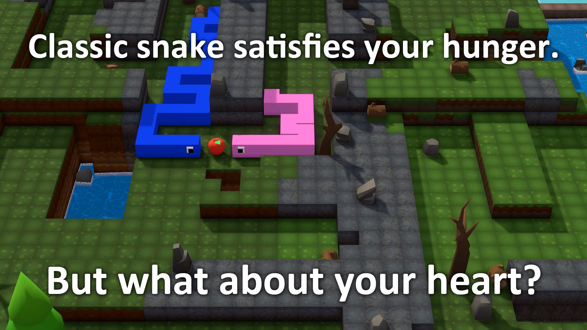 Romance update - the classic snake game finally gets the dating sim it ...