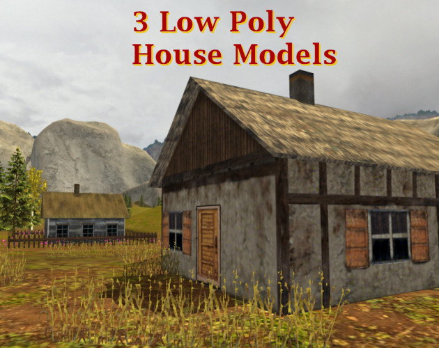 Low Poly Houses by AmMax