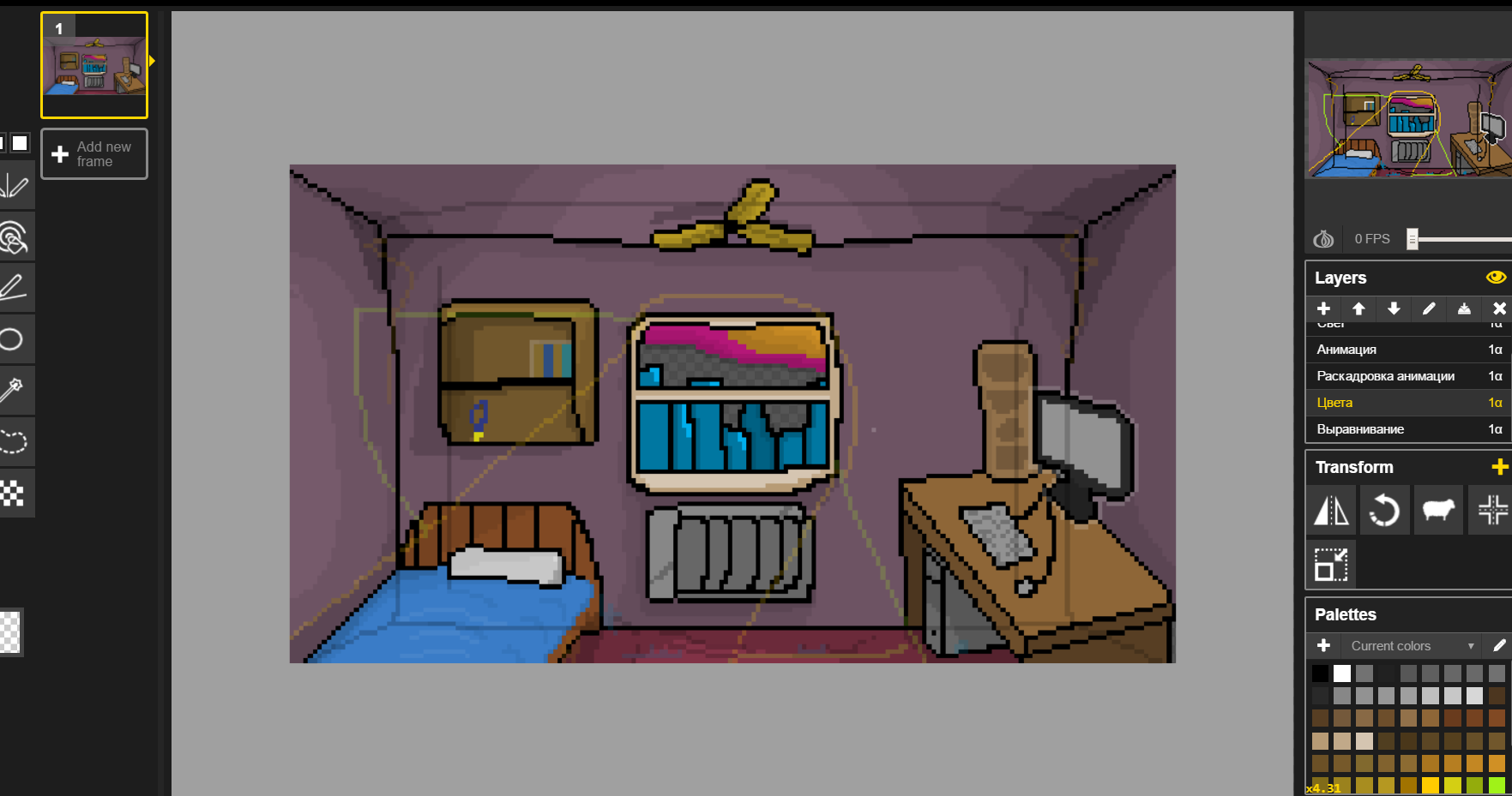 First background design! 2D-Pixel - Broked Broker - Broked Broker by ...