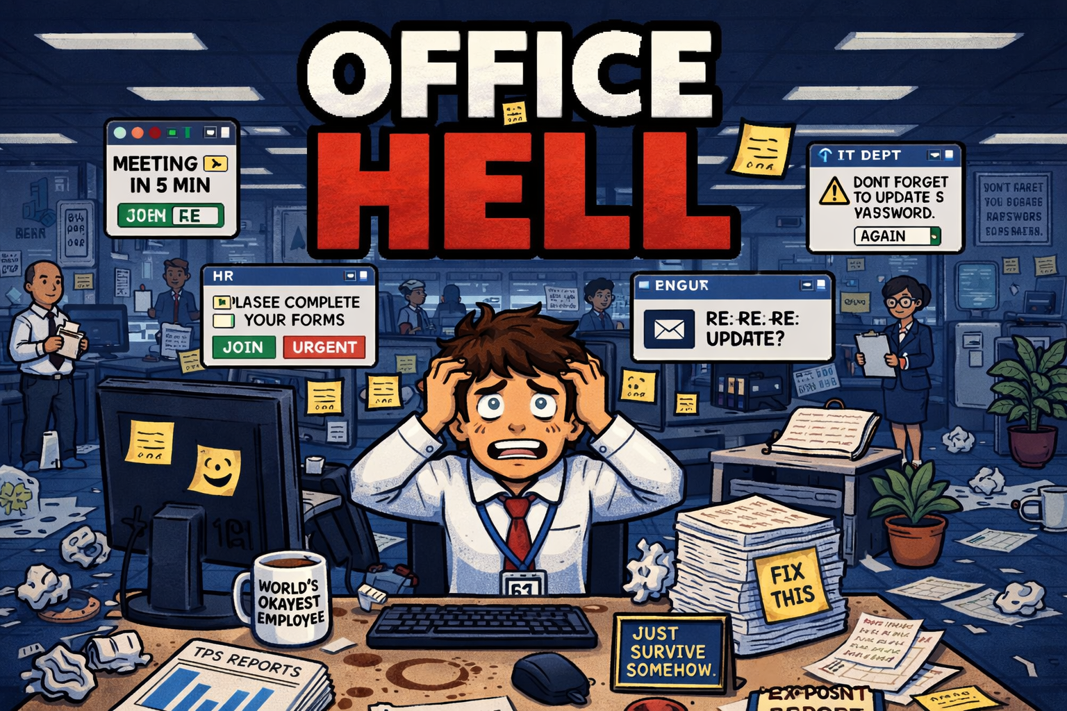 Office Hell by exxxtensa