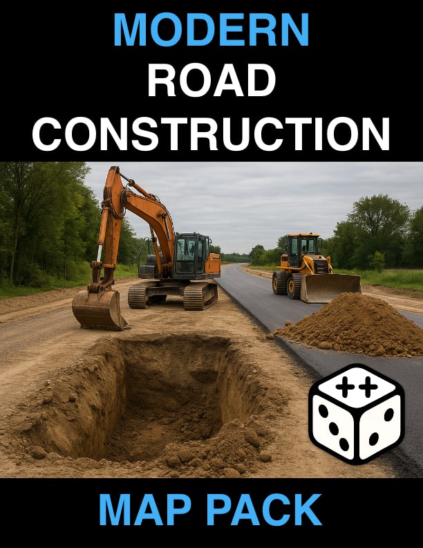 Road Construction | Map Pack by mmpAppsCorp