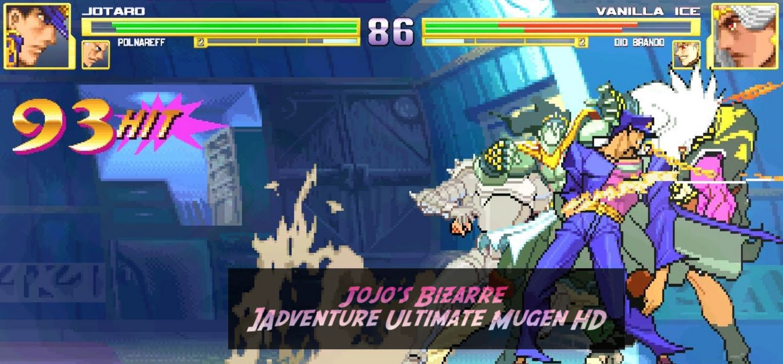 Jojo’s Bizarre Adventure Ultimate Mugen HD by mole3000