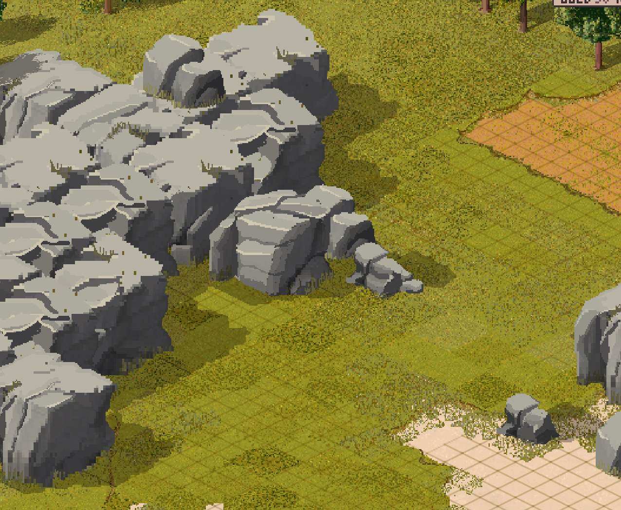 Isometric cliffs tileset! 64x32 by RODWAN