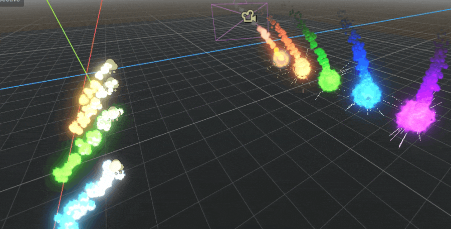 Godot Fireballs/Projectiles VFX by GameIdea Studio