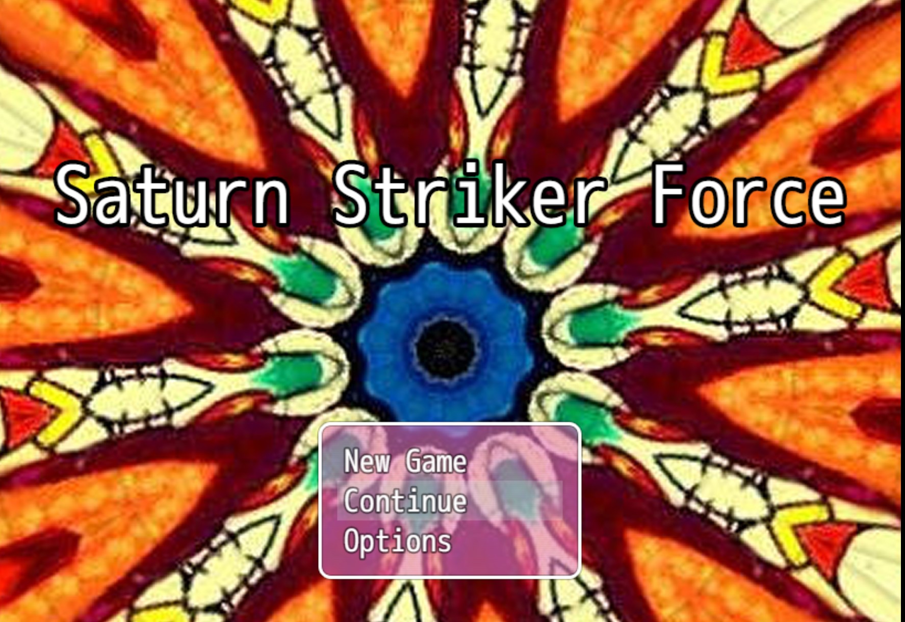 page background - Saturn Striker Force by roadkillcandy