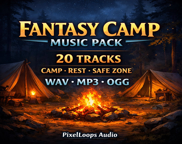 Fantasy Camp Music Pack – Create Relaxing Safe Zones in Your RPG ...
