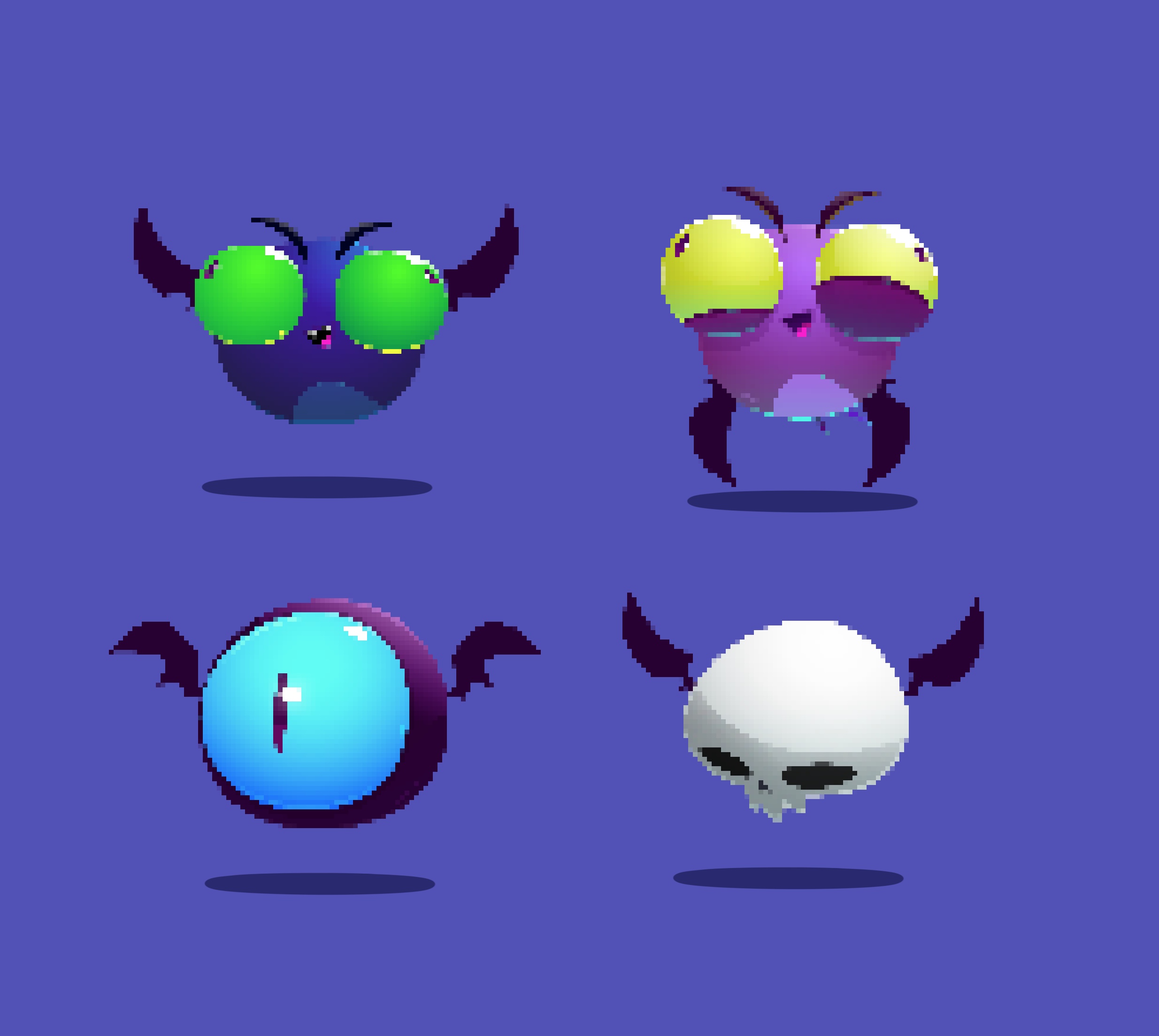Pixel Fly Pack 1 by MikeMac2D