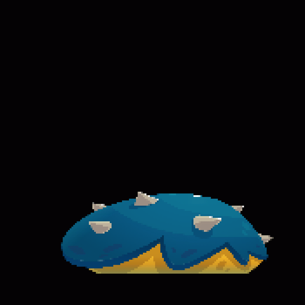 Pixel Fatty Slug by MikeMac2D