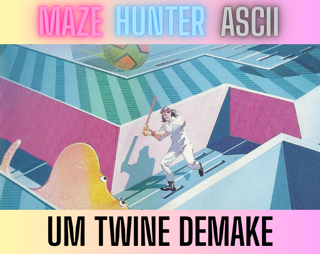 Criação do Maze Hunter ASCII - Maze Hunter Ascii (ptbr) by Janos Biro