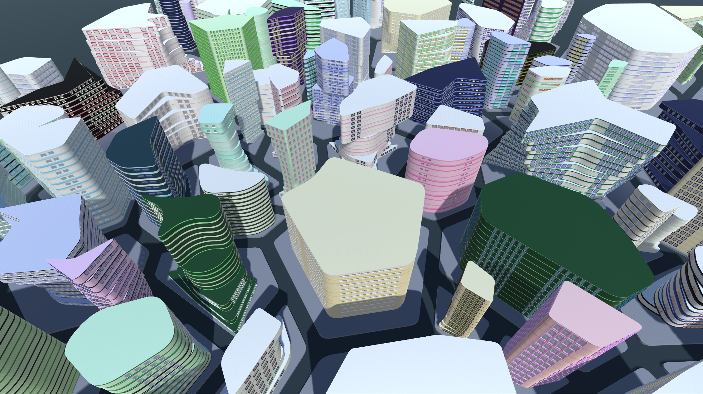 How I created a procedural city - Delly Welly's Building Generator by ...