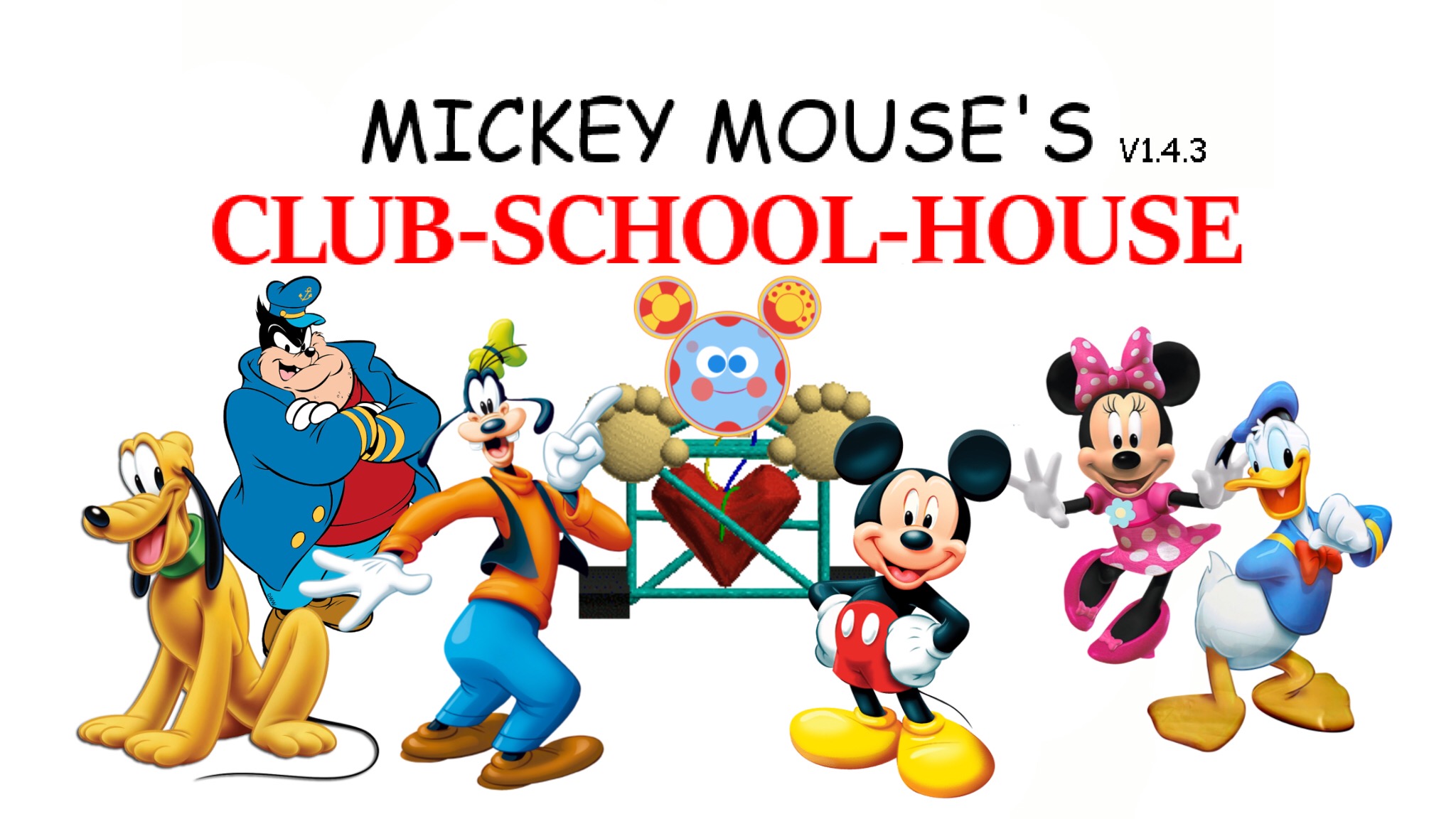 Mickey Mouse's Club-School-House - Baldi's Basics V1.4.3 Mod by ...