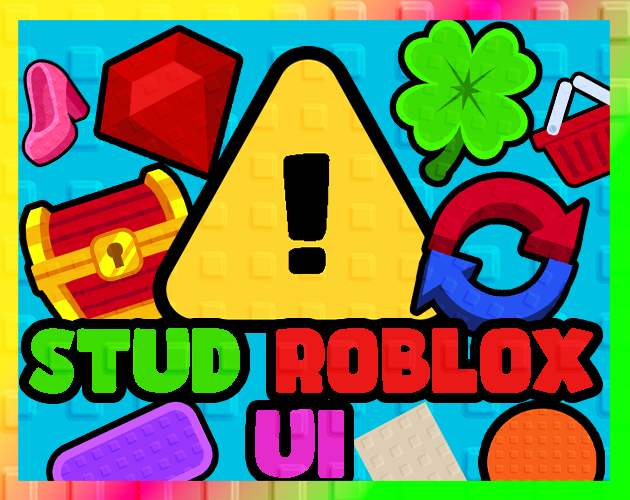 NEW 2D ROBLOX STUD UI - 2D Stud Roblox UI by Filwarka
