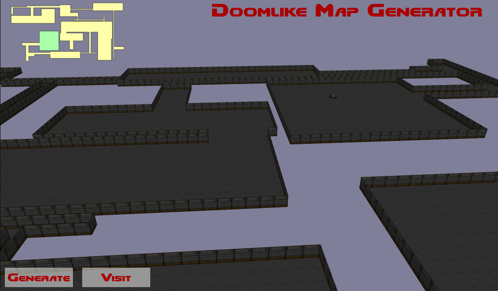 Doomlike Map Generator by gogoprog