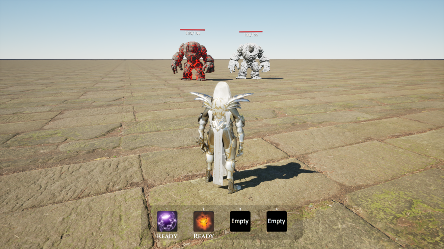 Unreal Ability System Prototype (C++) by Fouzis