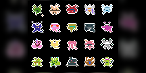 Random Sprite Generator by Ian Burnette